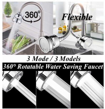 Kitchen Sink Flexible Faucet Tap Extender Adaptor Extension Adapter ...