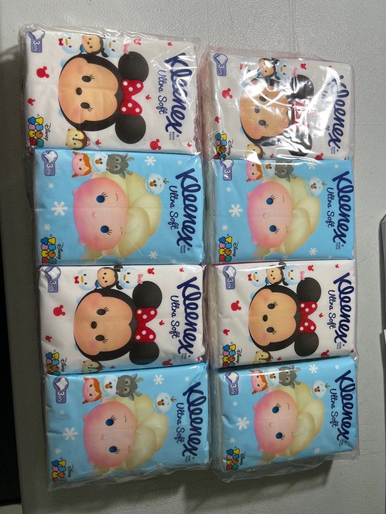 Kleenex Disney Tusm Tsum Limited Edition Tissue Paper Packets, Beauty ...