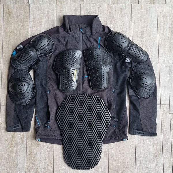 Komine JK-112 Genri HR Protect Half Mesh Motorcycle Parka Jackets ...