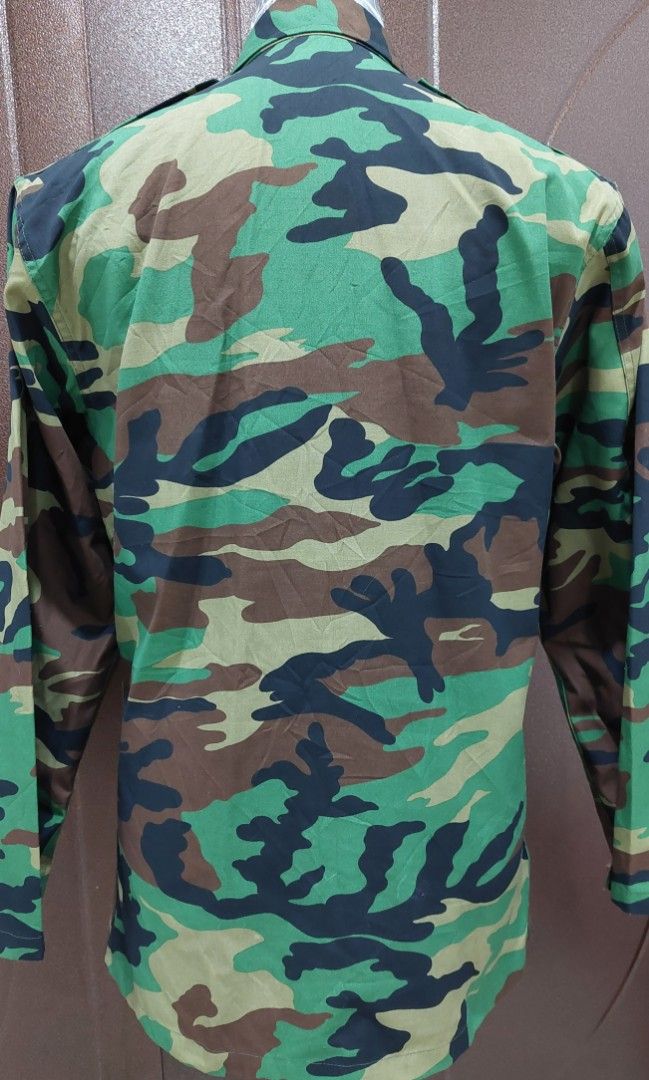 Korean Army camouflage uniform jacket, Men's Fashion, Coats, Jackets ...