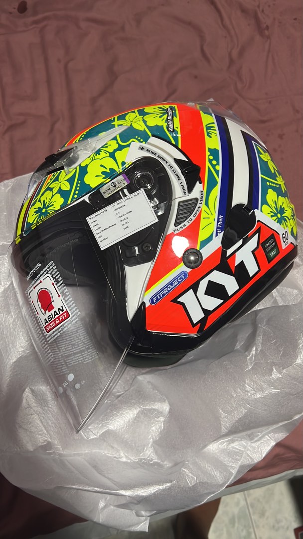 KYT FT Memorial, Motorcycles, Motorcycle Apparel on Carousell