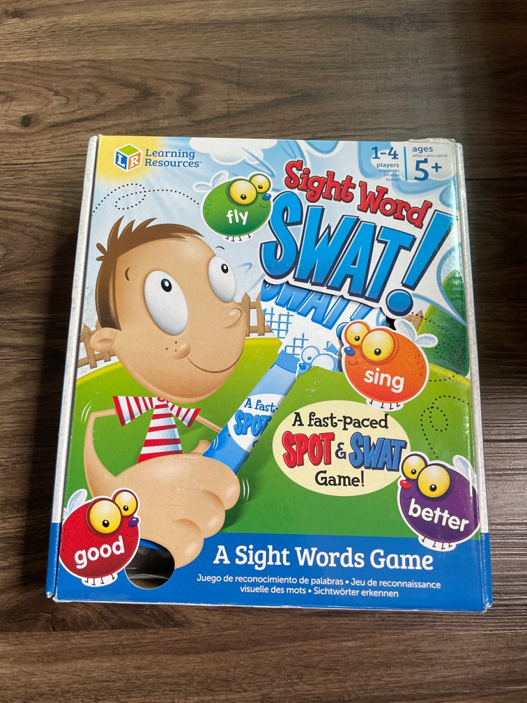 Learning Resources - slight word swat, Hobbies & Toys, Toys & Games on ...
