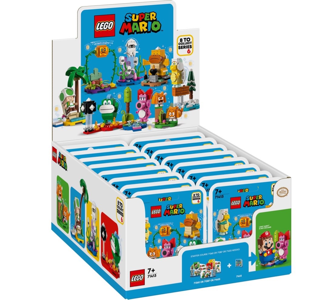 LEGO 71413 Super Mario 原箱16隻 Character Packs Series 6 Full Box 16pcs 原盒 ...