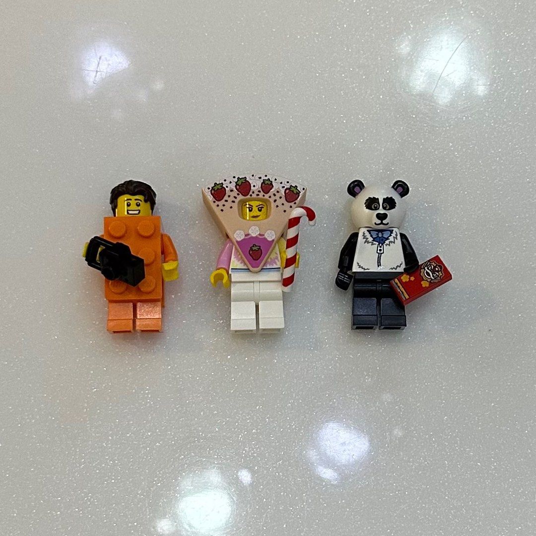 (Limited sets) Lego BAM Minifigures 2023 - Orange Brick Costume ...
