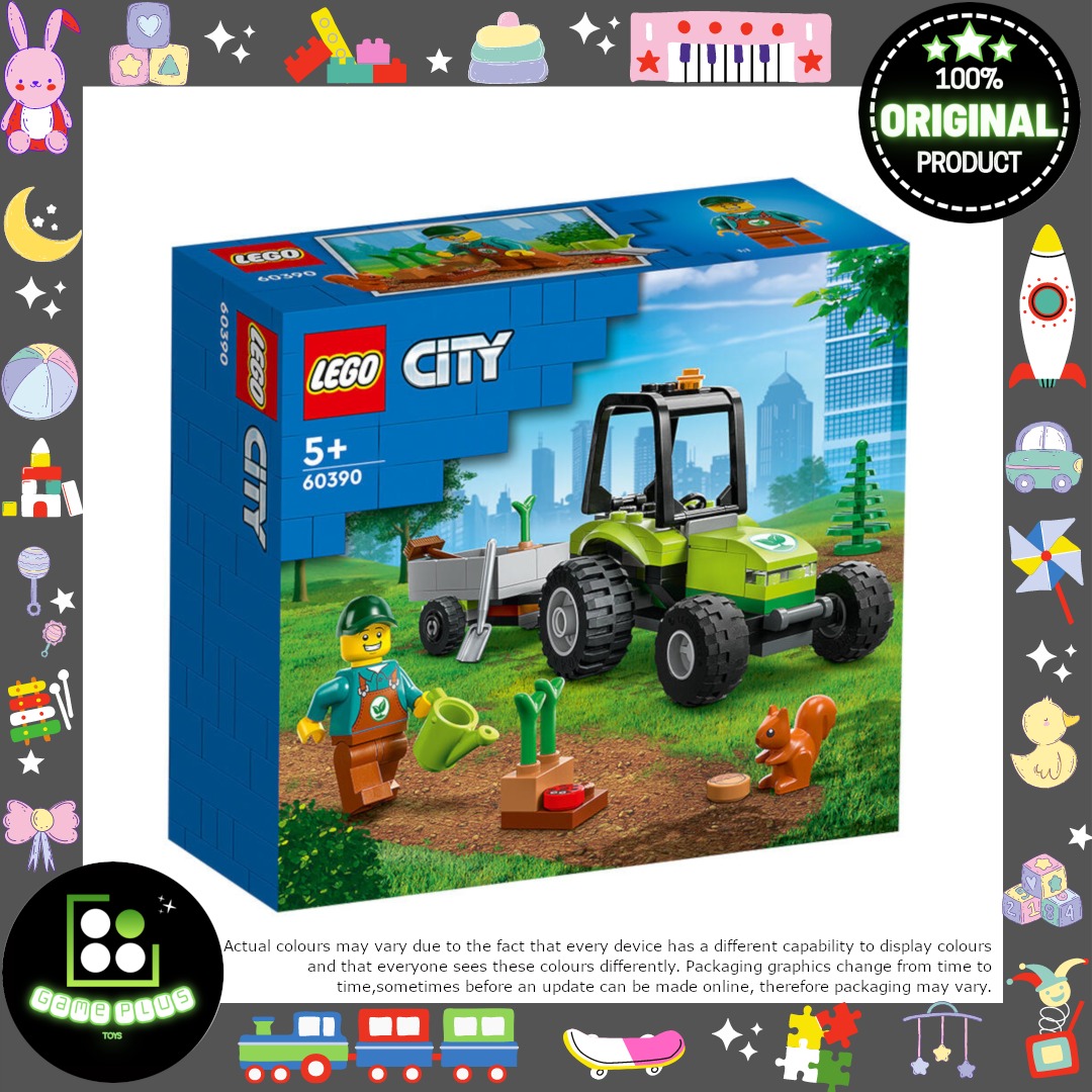 LEGO City 60390 Park Tractor, Hobbies & Toys, Toys & Games on Carousell