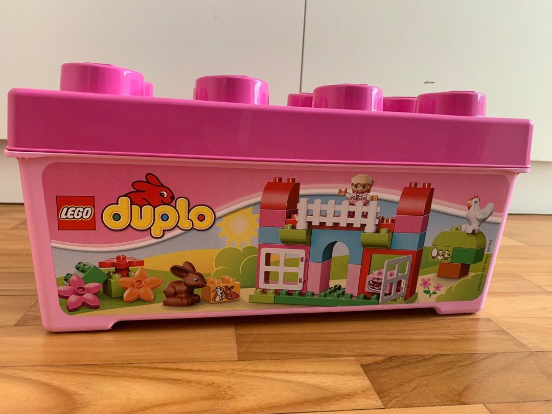 Lego duplo pink box set, Hobbies & Toys, Toys & Games on Carousell