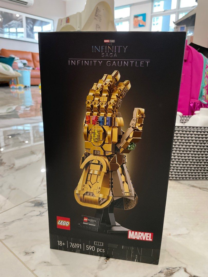 Lego Infinity Gauntlet 590 pcs, Hobbies & Toys, Toys & Games on Carousell