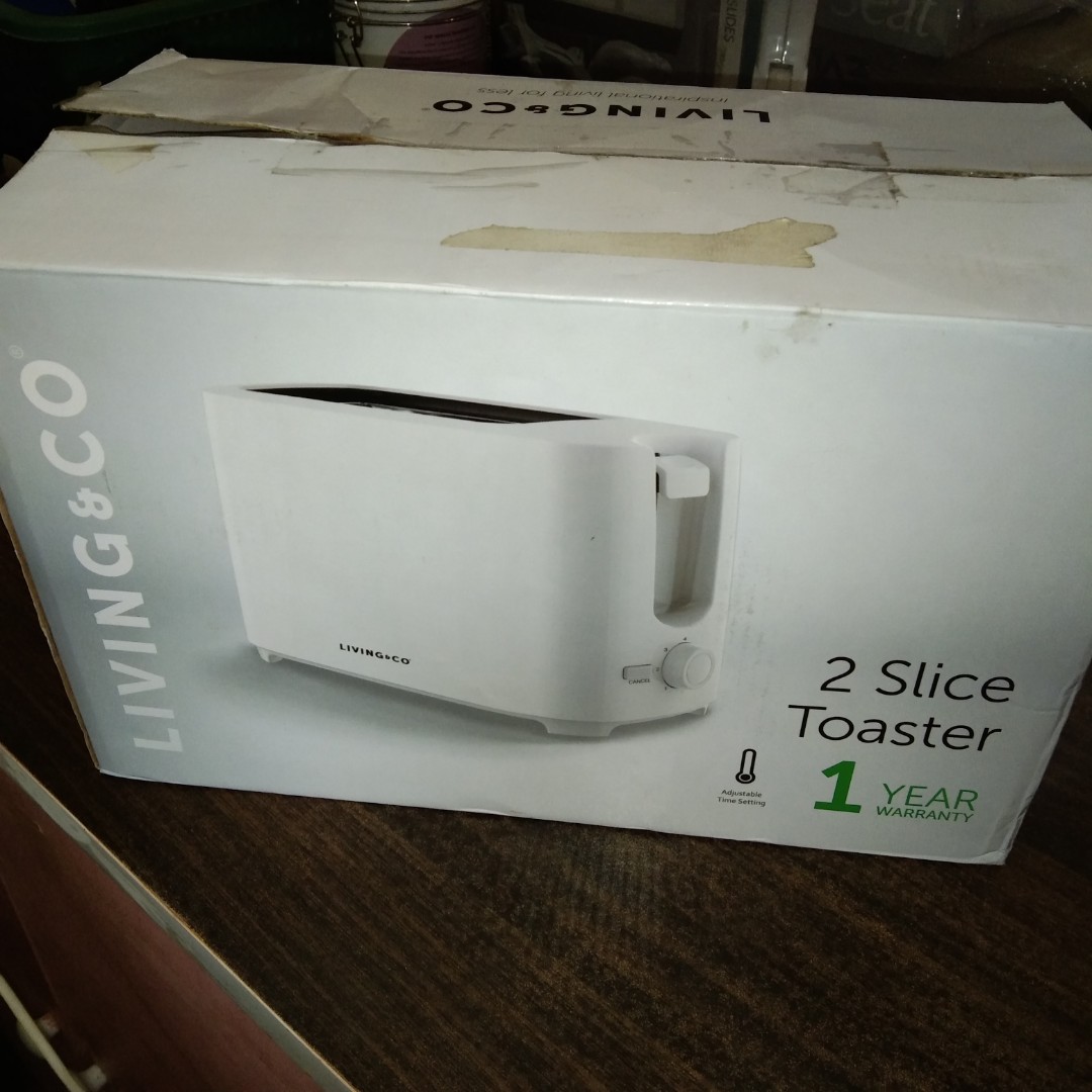 Living & Co 2 Slice Toaster, TV & Home Appliances, Kitchen Appliances ...