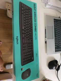 Logitech Silent Wireless keyboard and mouse - MK295, Computers & Tech ...