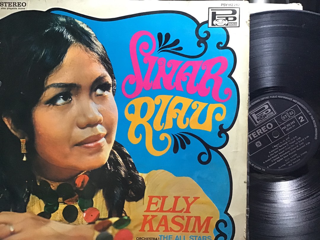 LP Elly Kasim- Sinar Riau OOP MALAY VINYL RECORD Anubis Piring Hitam Melayu, Hobbies & Toys ...