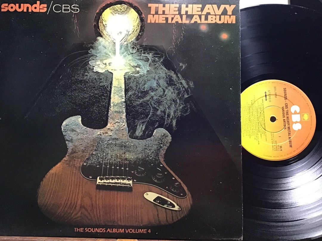 LP Sounds vol 4 - Heavy Metal Album - Judas Priest Aerosmith Boston OOP ...