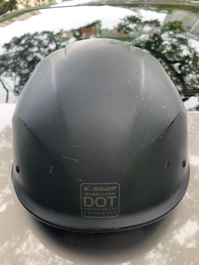 LS2 REBELLION DOT FMVSS NO.218 CERTIFIED HELMET, Motorcycles ...