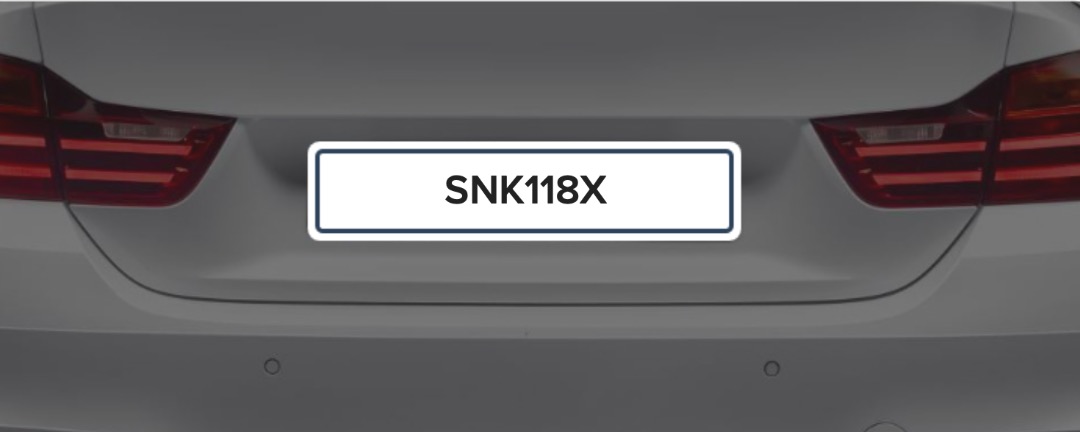 *LTA FEES INCLUDED* SNK 118 X Carplate Number For Sale!, Car ...