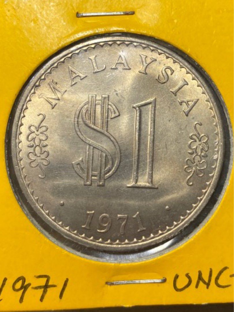 Malaysia 1 ringgit 1971, Hobbies & Toys, Memorabilia & Collectibles, Currency on Carousell