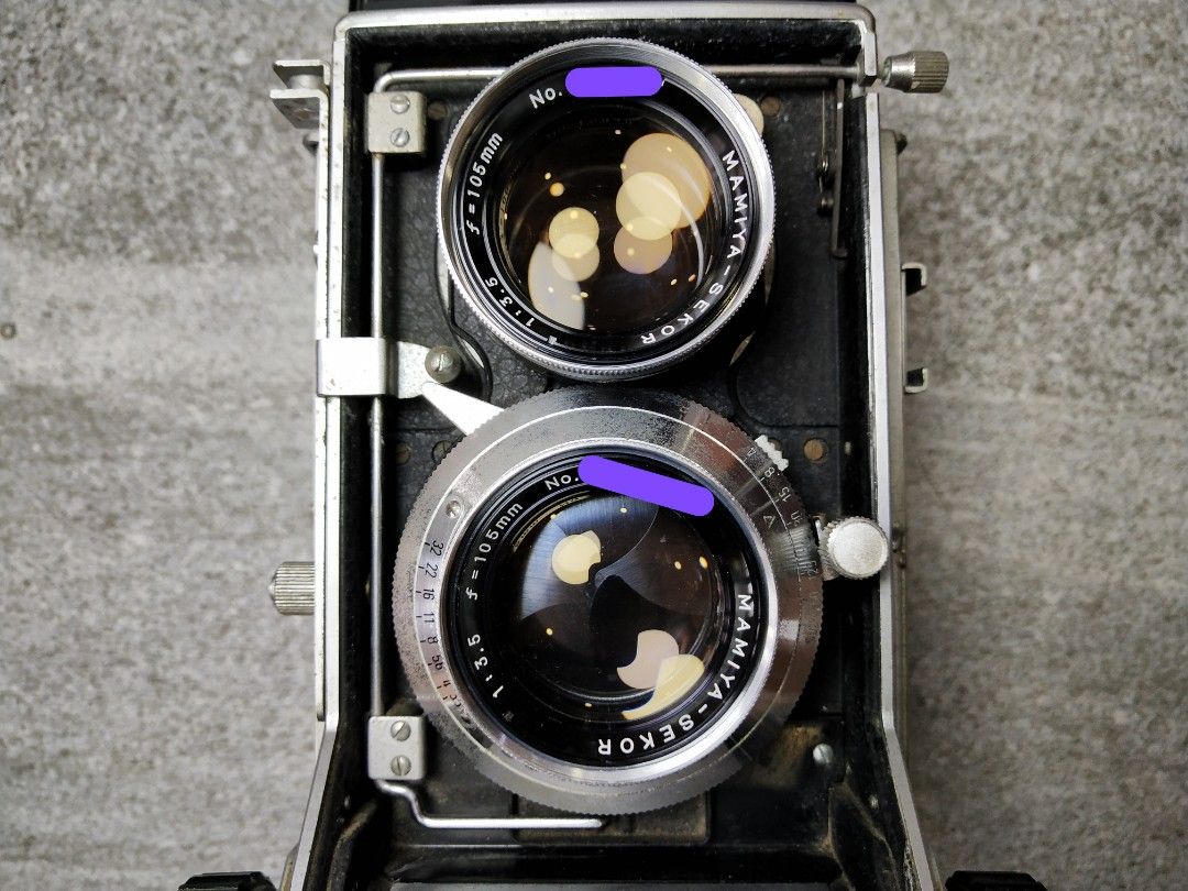 Mamiya C33 Professional FOC Mamiya Sekor 105mm F3.5 TLR, Photography ...