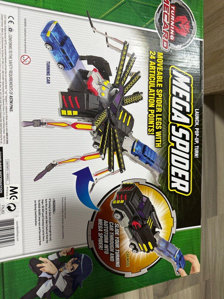 Mega Spider, Hobbies & Toys, Toys & Games on Carousell