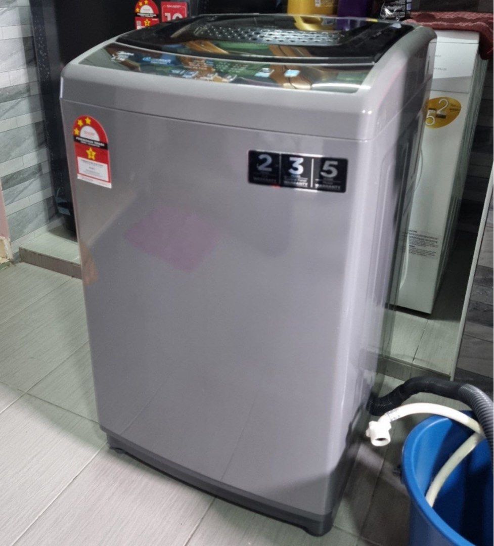 Midea Fully automatic washing machine 9.5kg, TV & Home Appliances ...