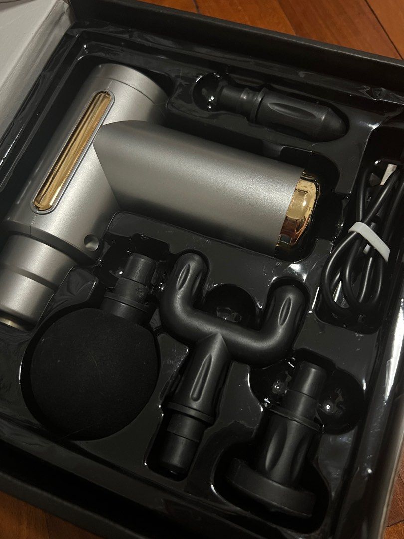 Mini Muscle Massage Gun 32 Speed Vibration Electric Back Neck For Body ...