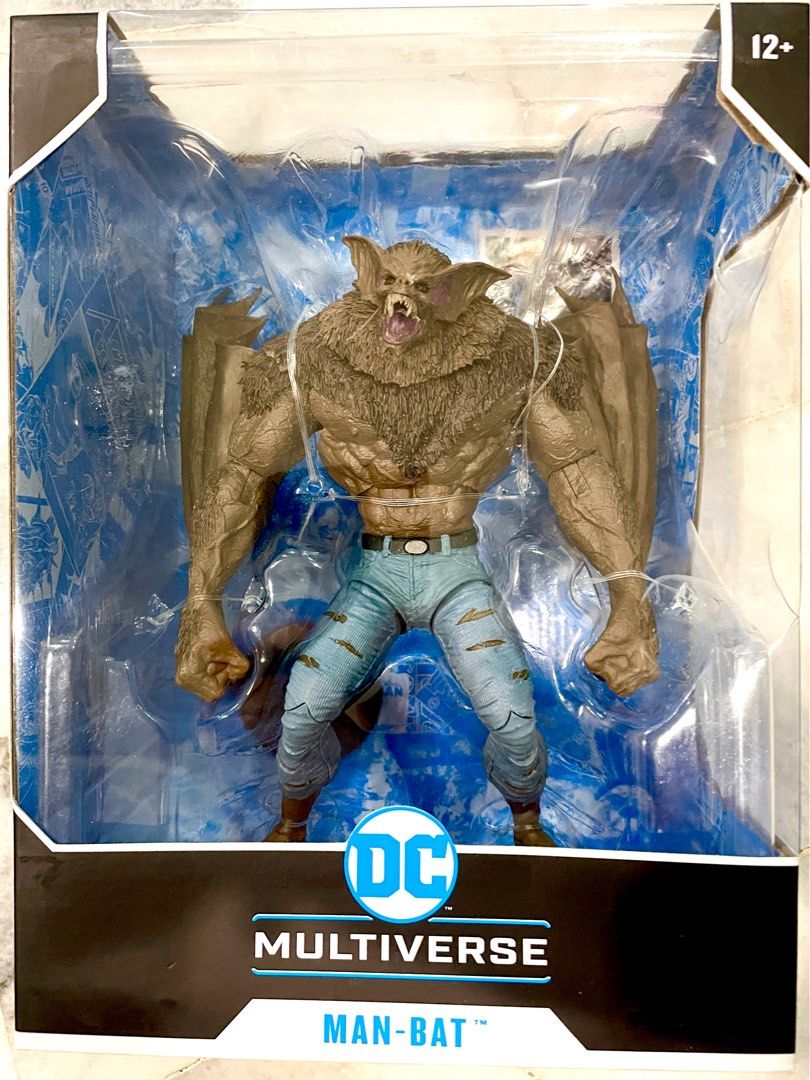 MISB MAN-BAT dc multiverse mcfarlane toys batman man bat, Hobbies ...