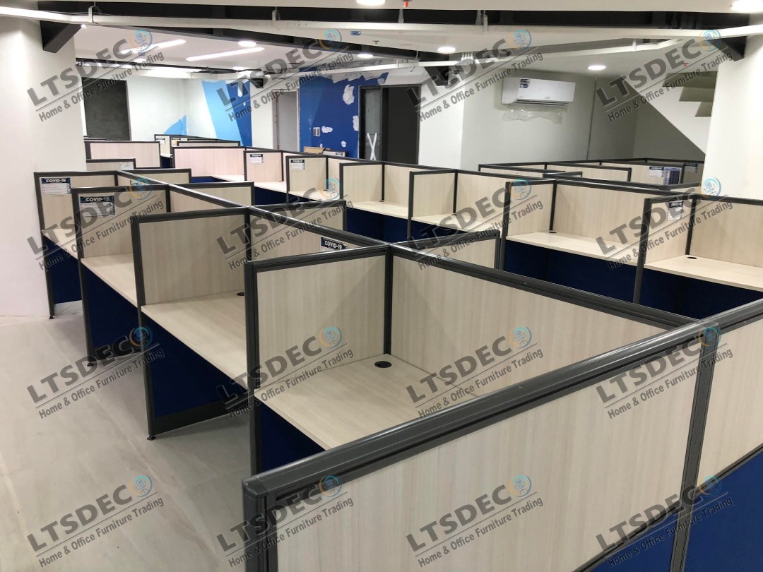 Modular table Office partition Workstation cubicles Office furniture ...