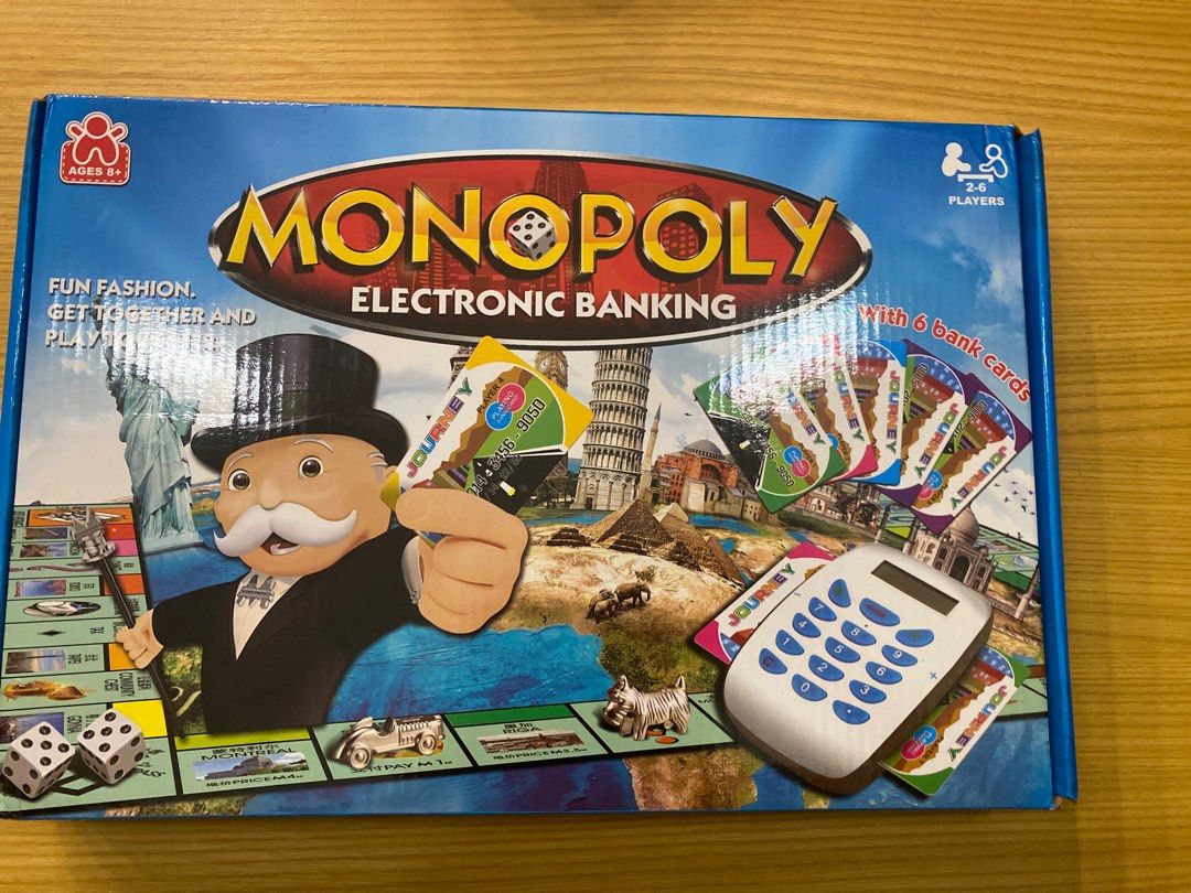 Monopoly Electronic Banking, Hobbies & Toys, Toys & Games on Carousell