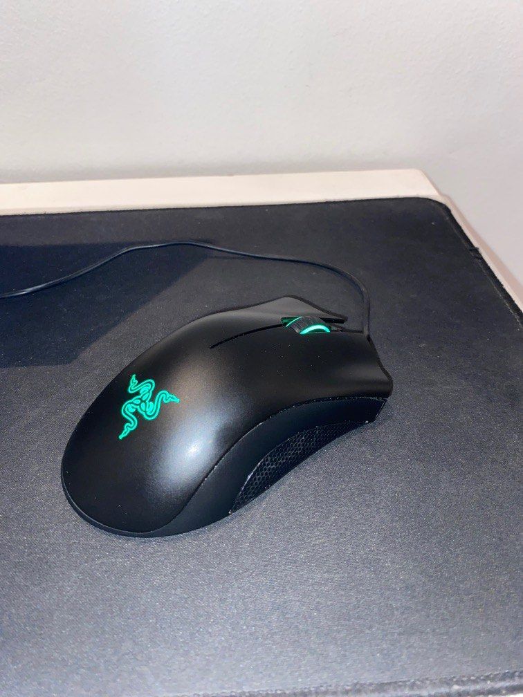 Mouse razer deathadder essential gaming, Electronics, Computer Parts ...