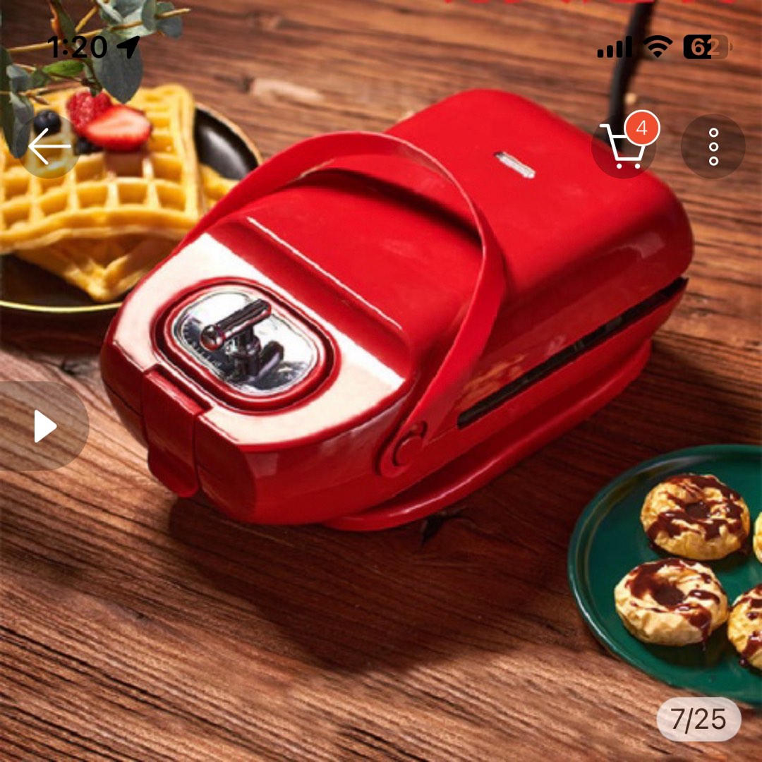 Multi purpose electric cooker/ toaster/ waffle maker, TV & Home ...