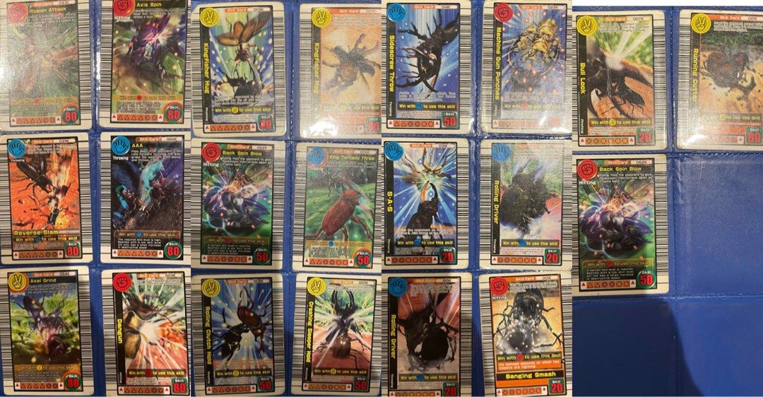 Mushiking Card Collections, Hobbies & Toys, Memorabilia & Collectibles ...