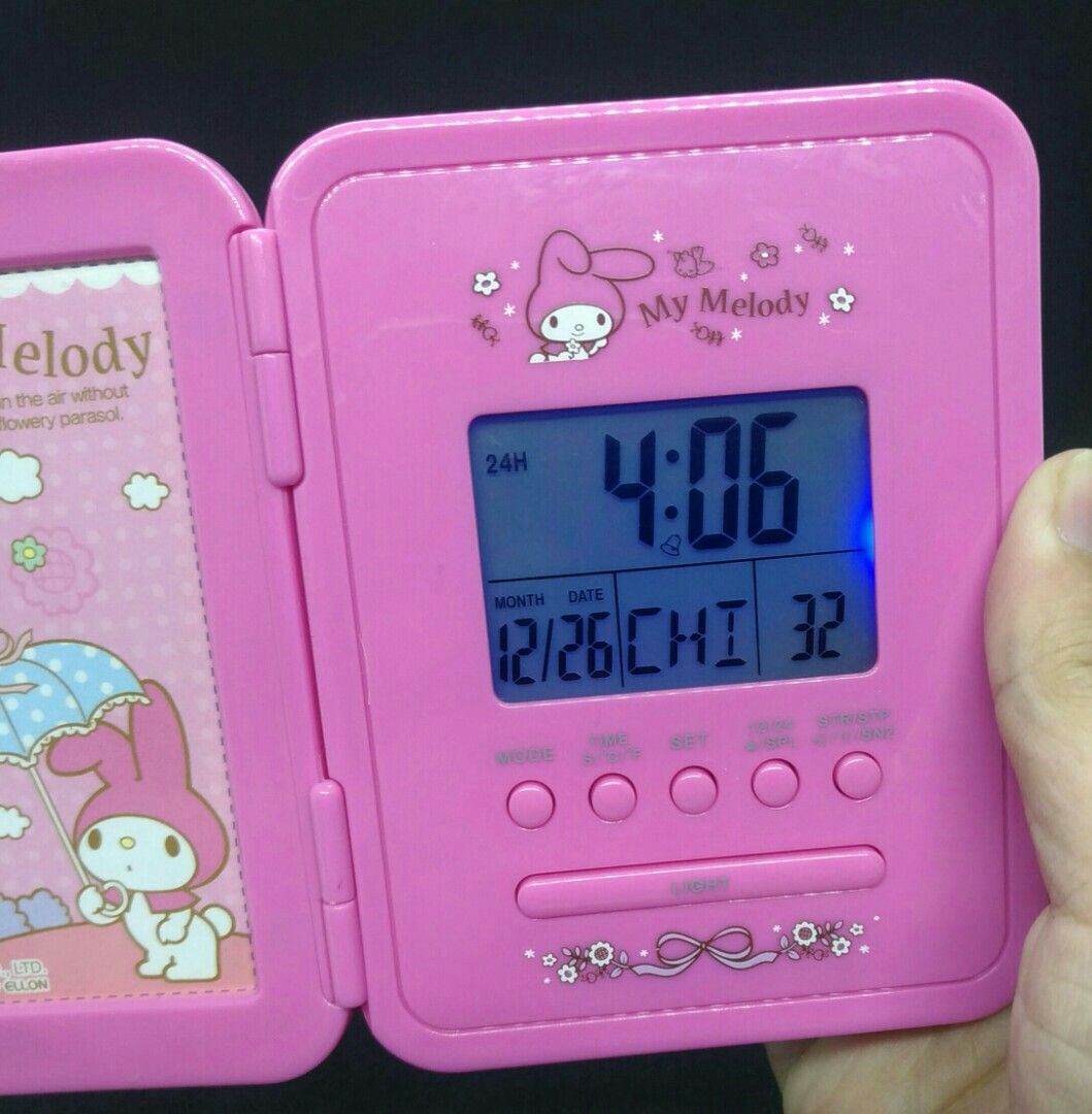 My Melody Frame and clock, Hobbies & Toys, Memorabilia & Collectibles ...