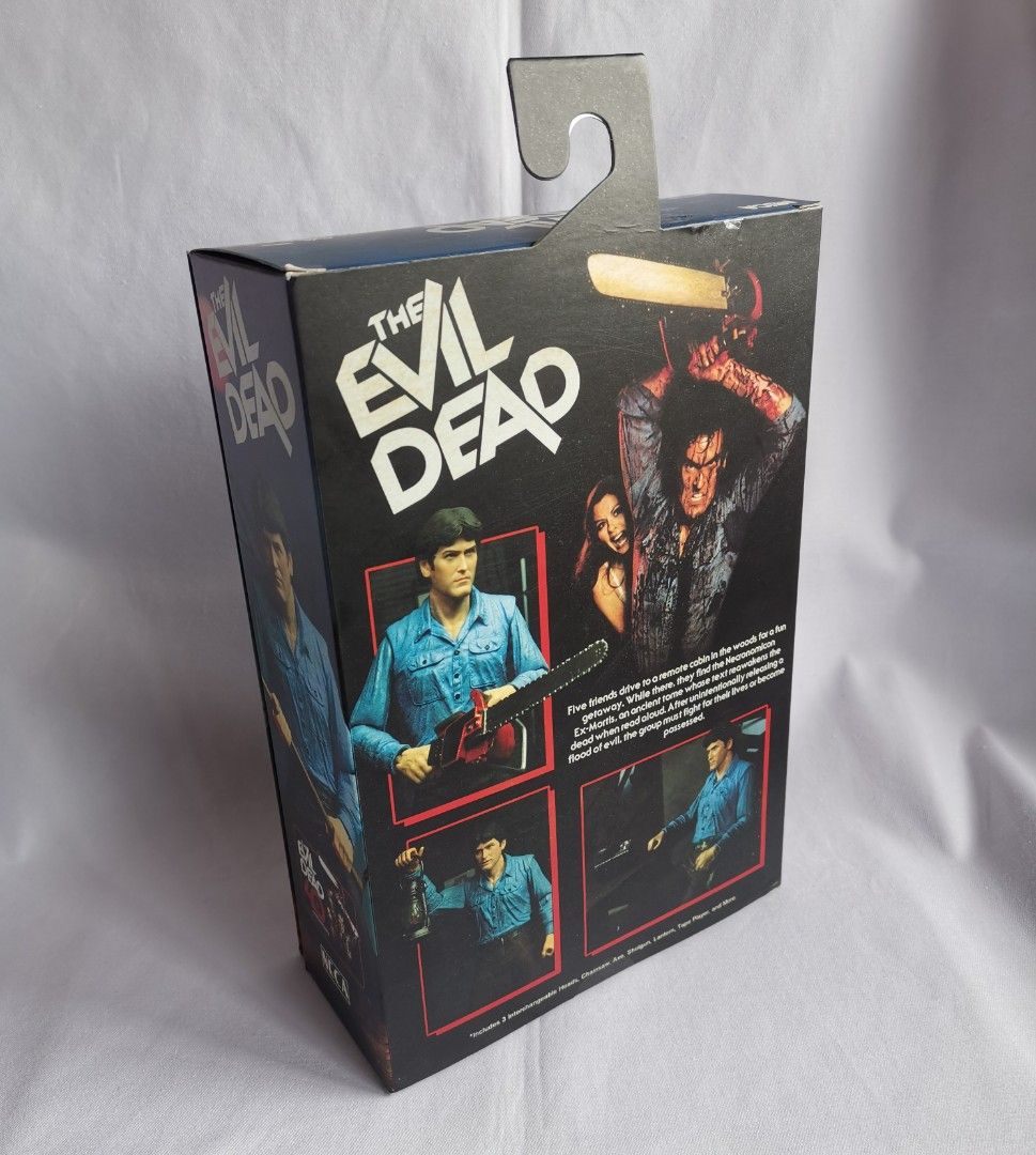 NECA Evil Dead 40th Anniversary Ultimate Ash Action Figure, Hobbies ...