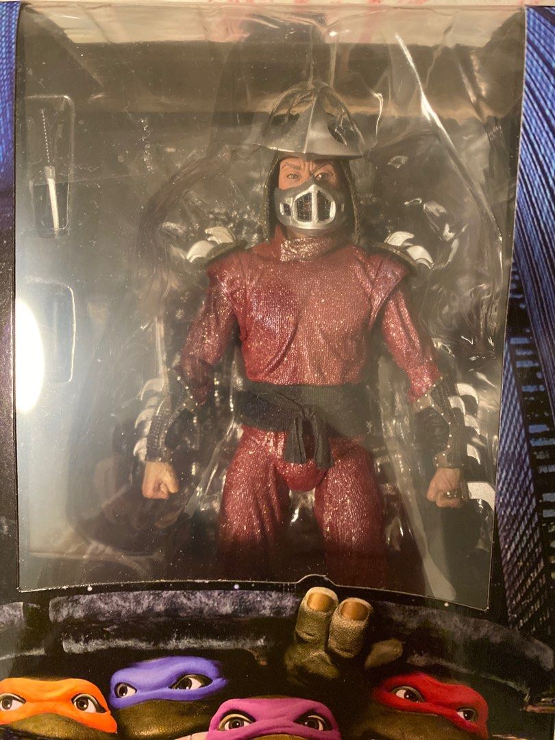 Neca TMNT Shredder (Teenage Mutant Ninja Turtles I movie Nickelodeon ...