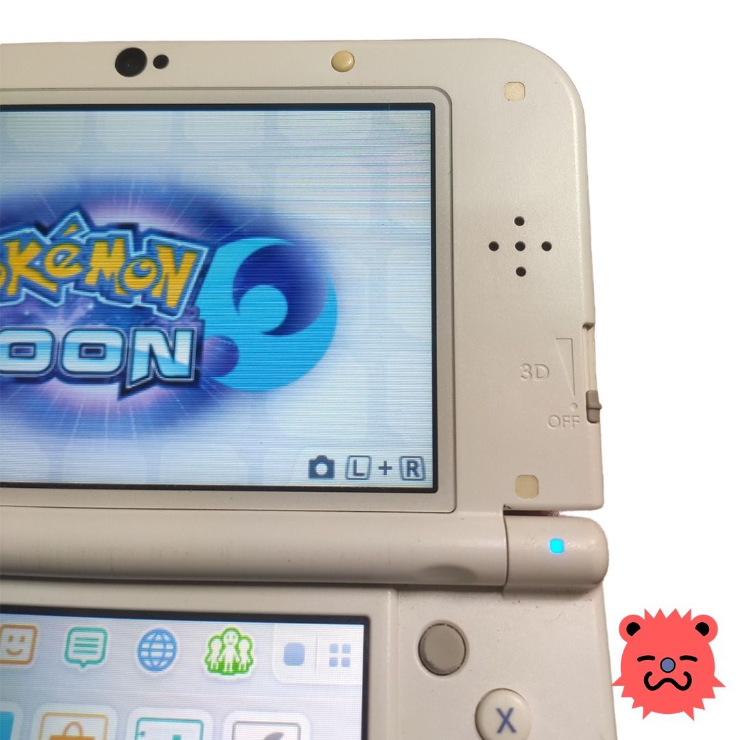 New 3DS LL White | IPS top screen | 32 GB | English language | Full of ...