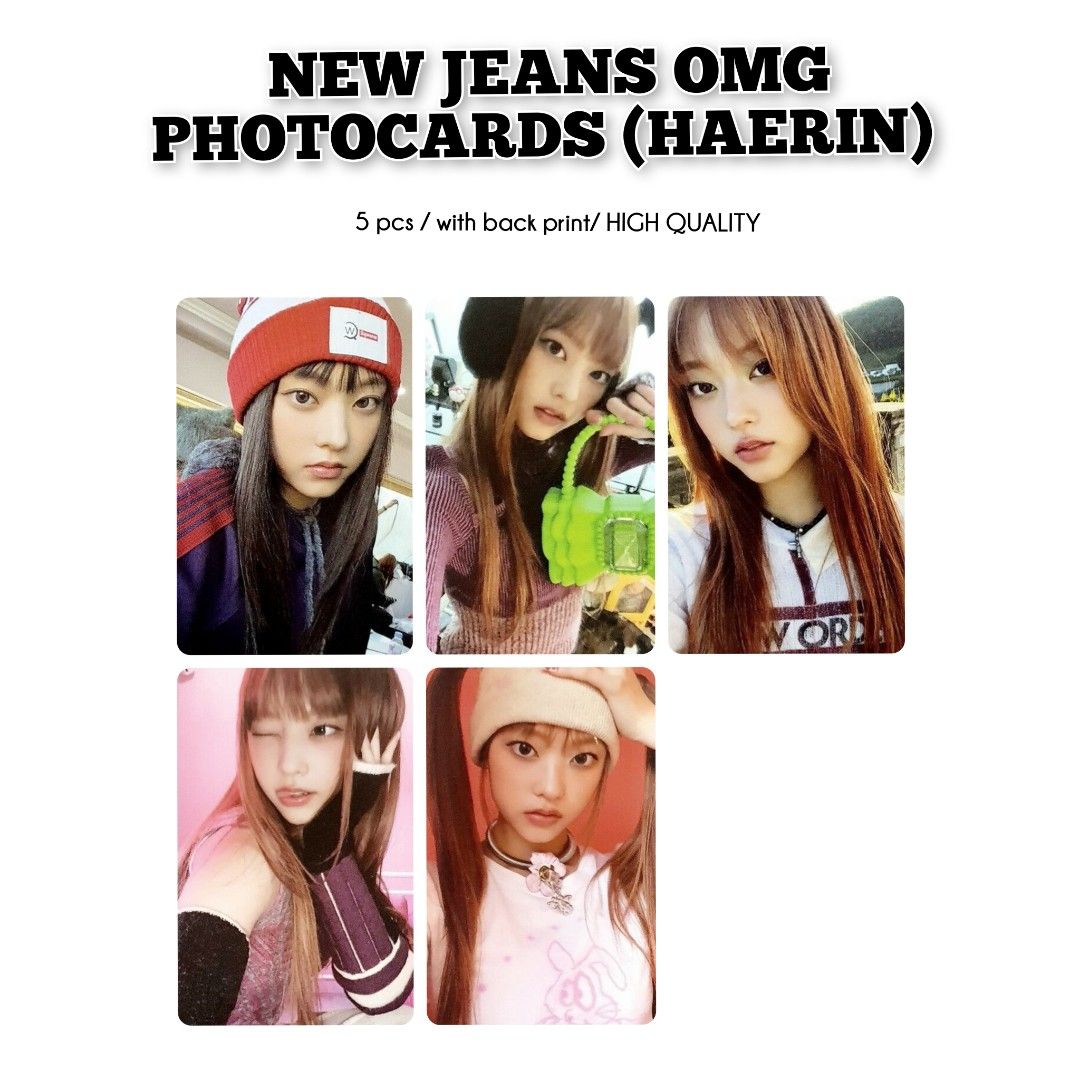 NEW JEANS OMG Photocards 📌READ THE DESCRIPTION, Hobbies & Toys ...