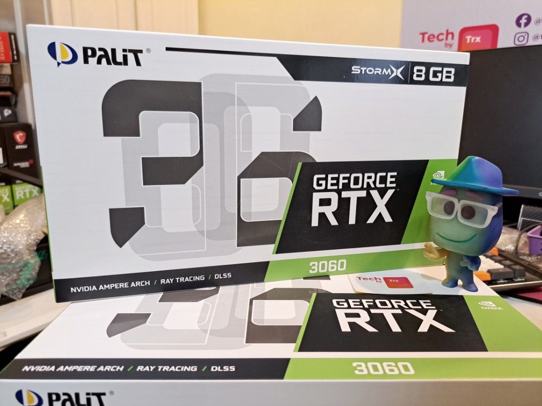 NEW Palit RTX 3060 StormX 8GB GDDR6 ITX (single Fan), Computers & Tech ...