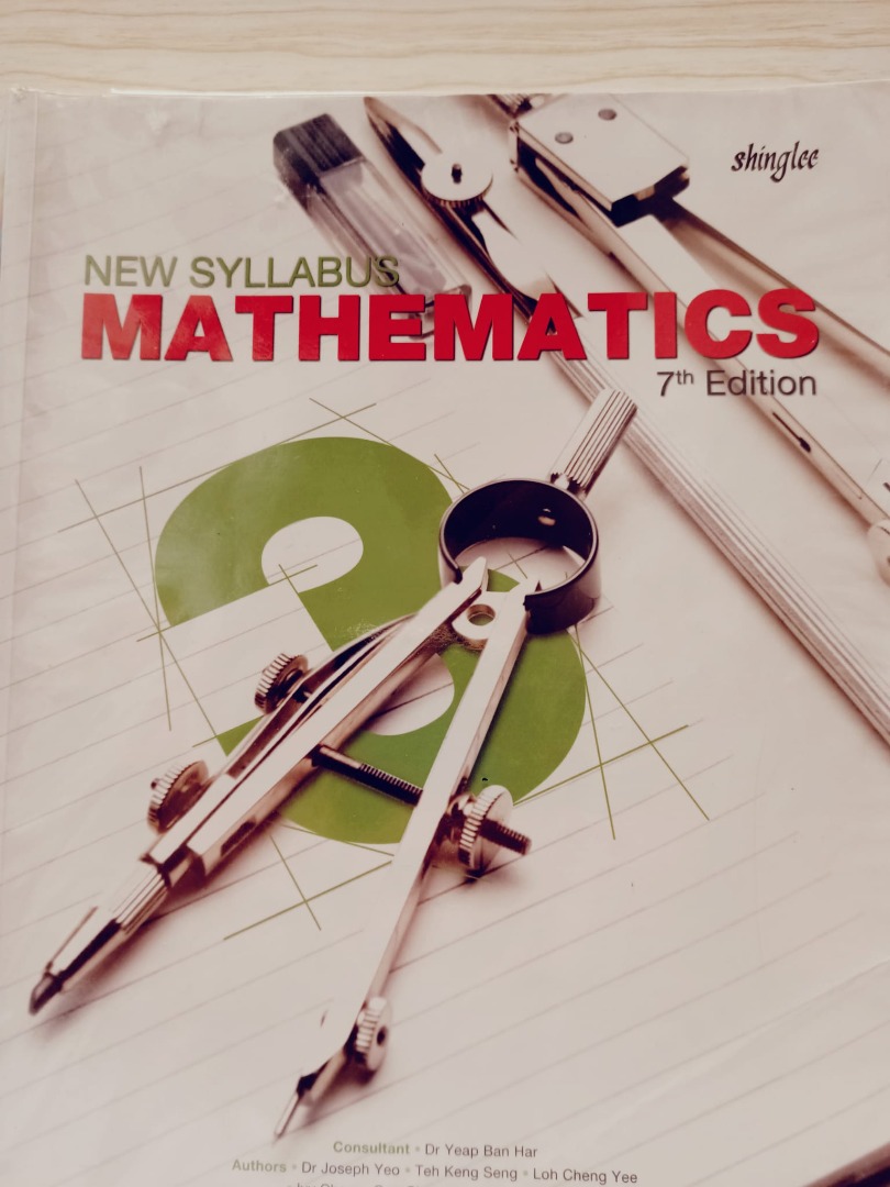 New syllabus mathematics 7th edition - shinglee(with book cover ...