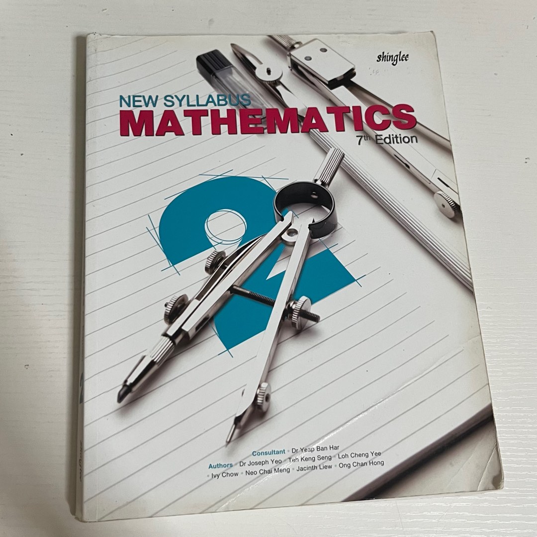 New Syllabus Mathematics Secondary 2, 7th Edition, Hobbies & Toys ...