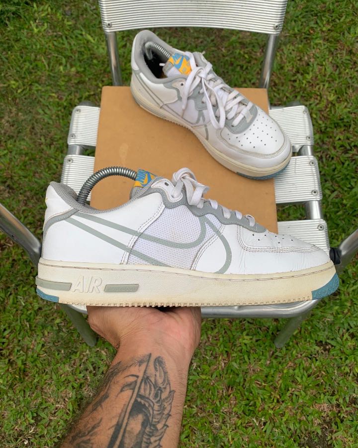 Nike af1 react, Men's Fashion, Footwear, Sneakers on Carousell