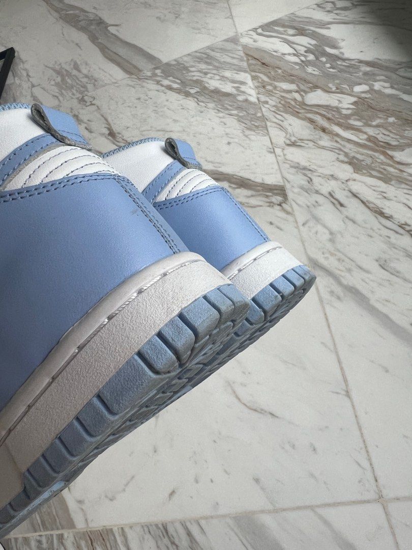 Nike dunk high - baby blue, Women's Fashion, Footwear, Sneakers on ...