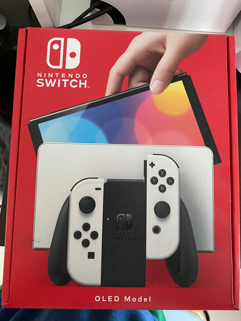 Nintendo Switch OLED + 2 games (Zelda BOTW & Overcooked 2), Video ...