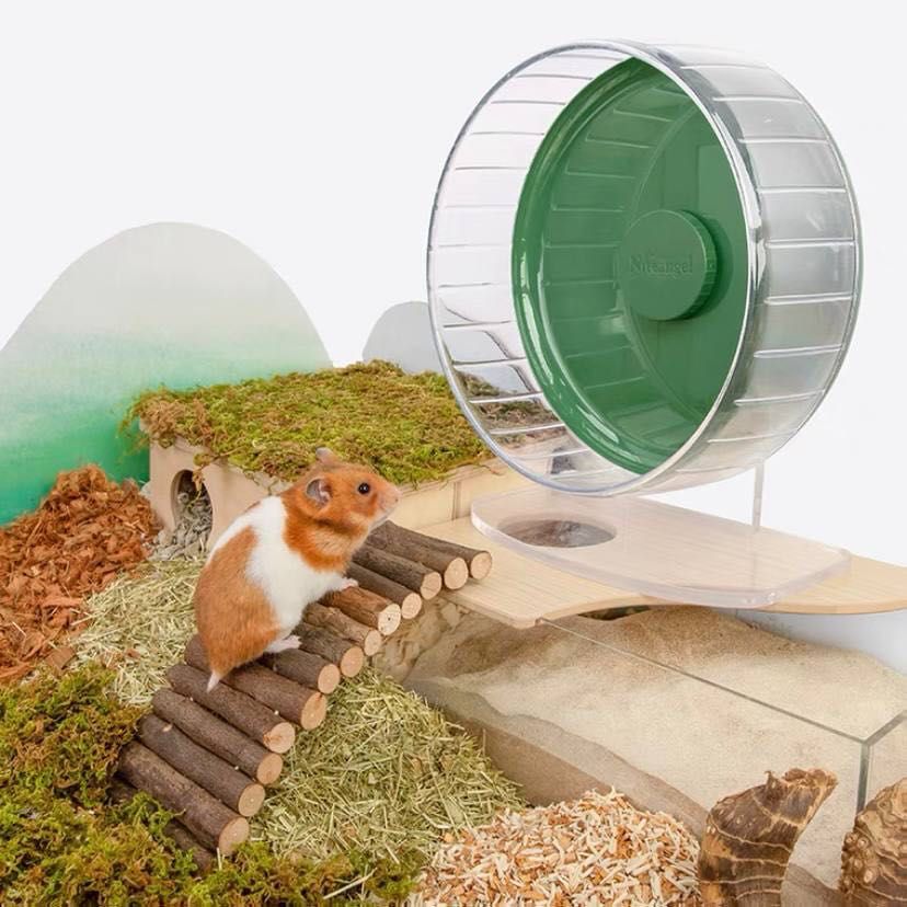 NITEANGEL Hamster wood bendy bridge, Pet Supplies, Homes & Other Pet ...