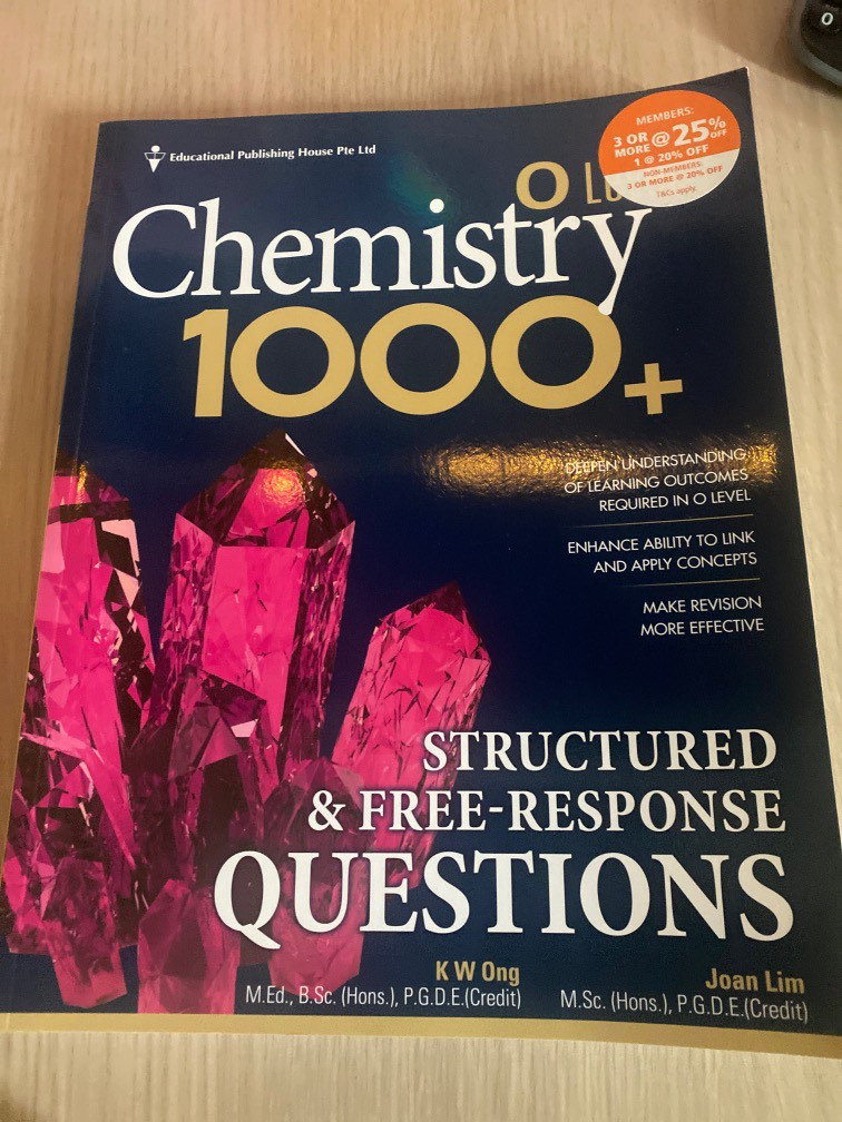 O level chemistry practice book, Hobbies & Toys, Books & Magazines ...