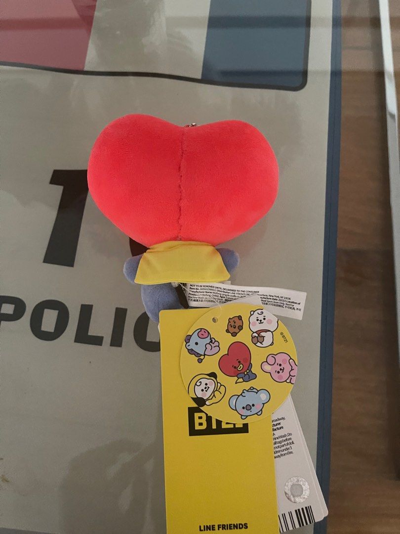 ORIGINAL BT21 tata keyring, Hobbies & Toys, Memorabilia & Collectibles, K-Wave on Carousell