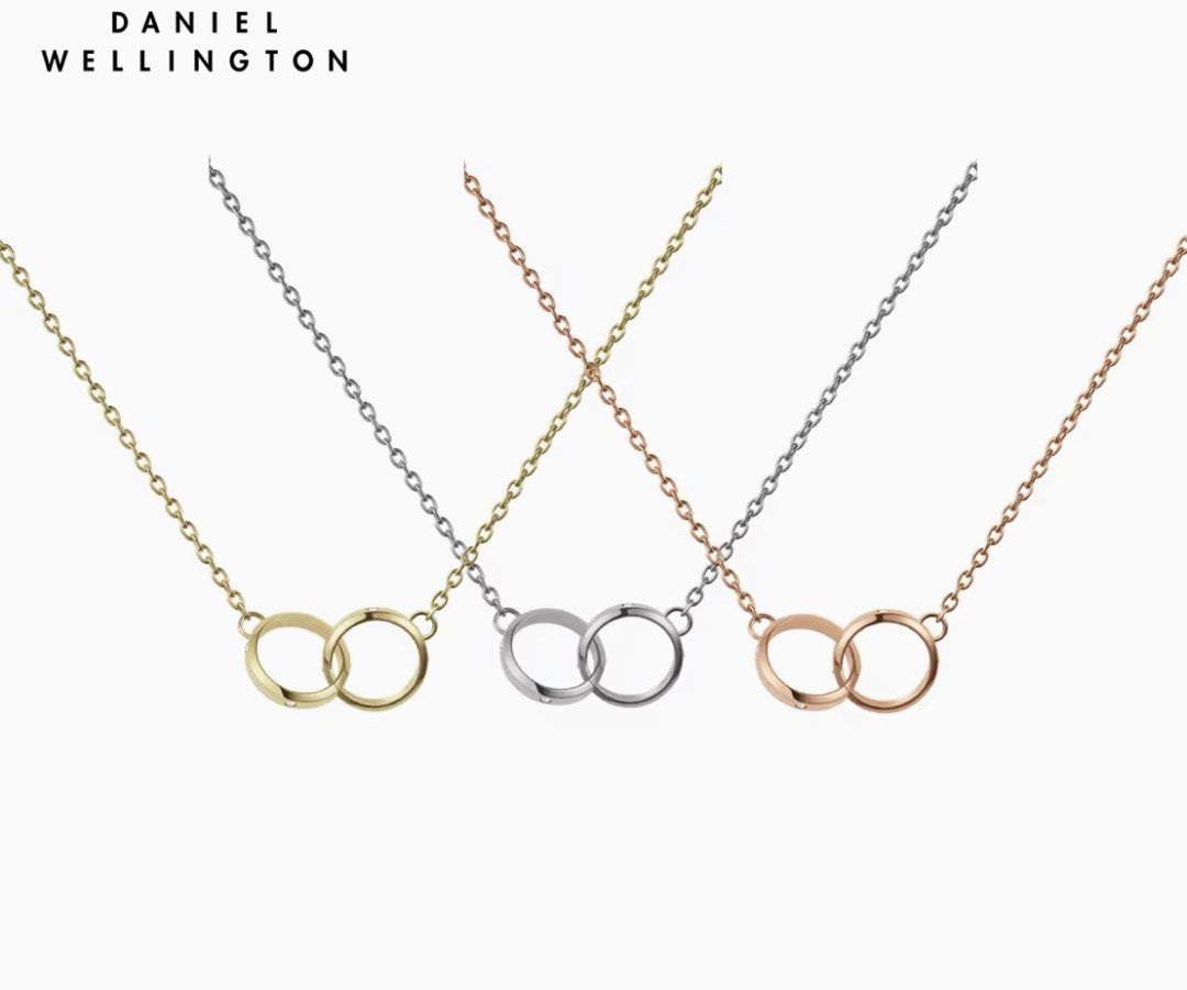 ORIGINAL DANIEL WELLINGTON NECKLACE AND BRACELET, Women's Fashion ...