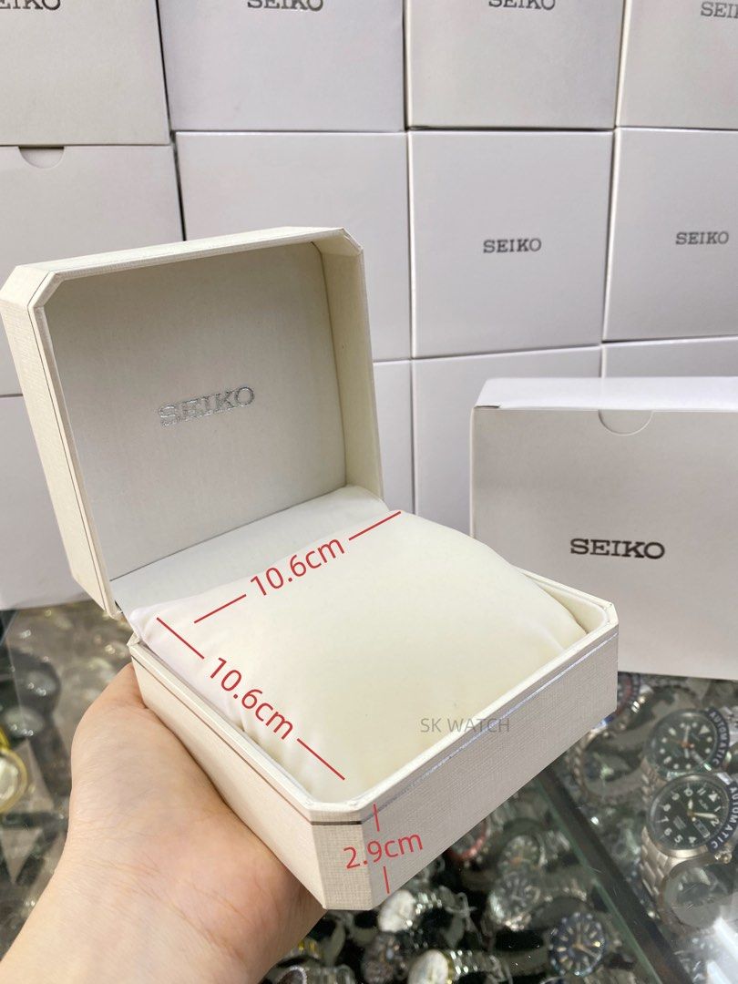 Original Seiko Watch Box | Watch Box, Men's Fashion, Watches ...