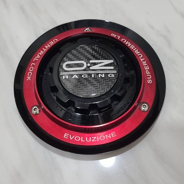 OZ Racing Centre Lock Look Caps, Car Accessories, Tyres & Rims on Carousell