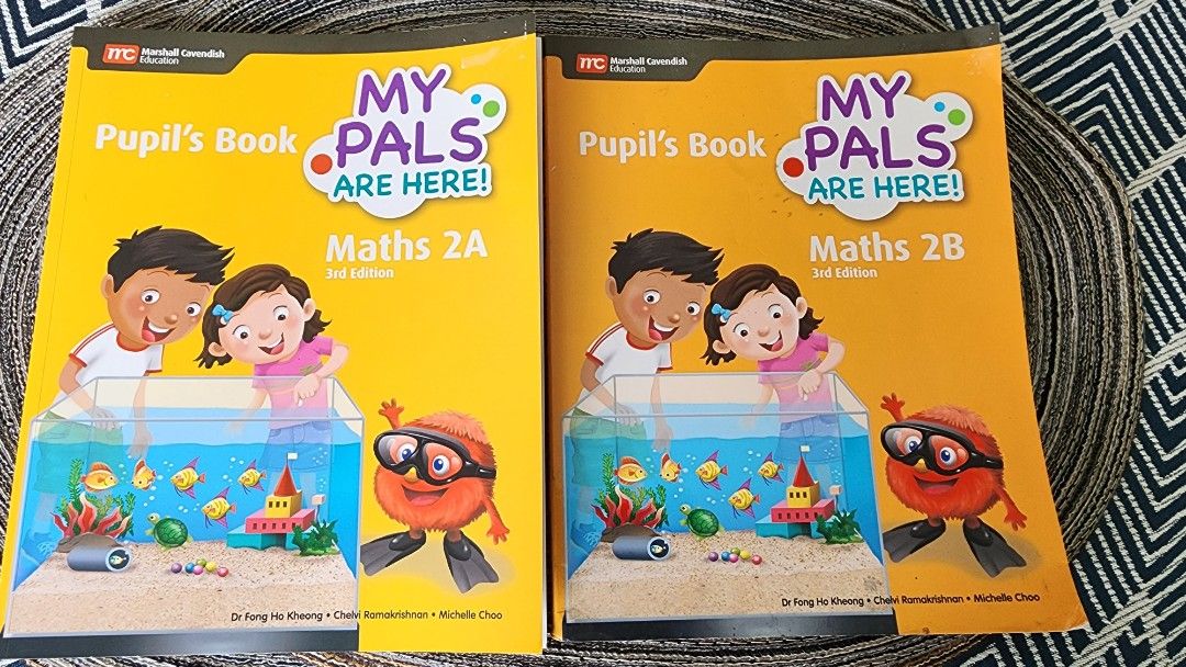 P1 and P2 Marshall Cavendish Math textbooks, Hobbies & Toys, Books ...