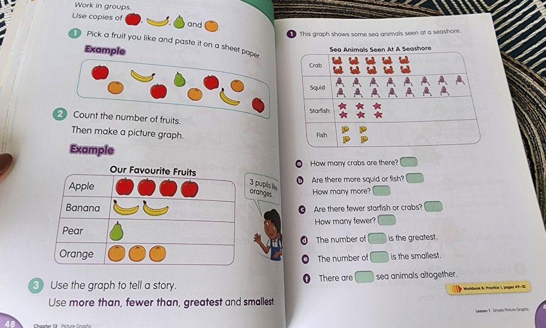 P1 and P2 Marshall Cavendish Math textbooks, Hobbies & Toys, Books ...