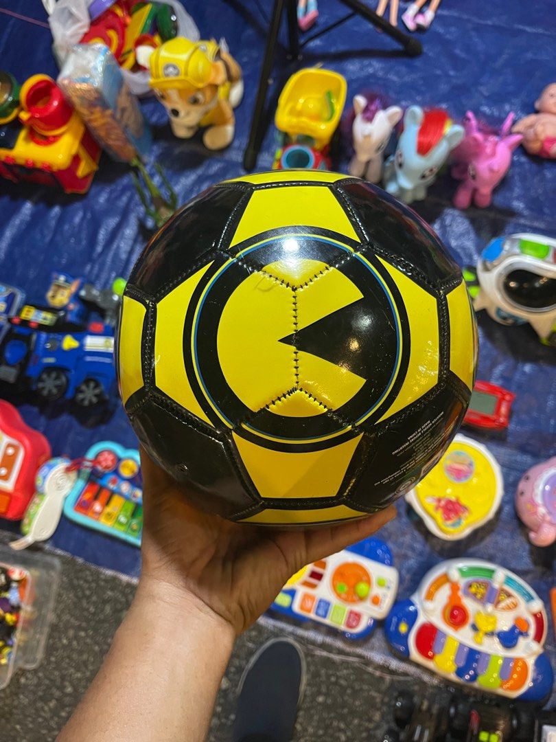 Pac-Man Soccer Ball Bandai Namco Rare Fun Amusement Collectible ...
