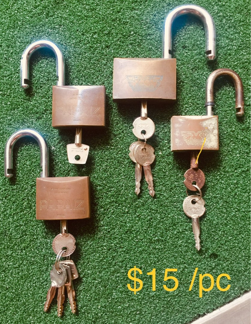 Pad locks, Furniture & Home Living, Security & Locks, Locks, Doors ...