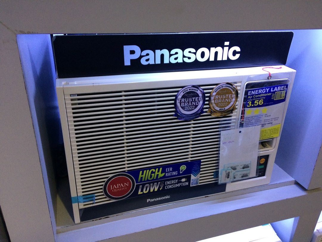 Panasonic window type aircons sale, TV & Home Appliances, Air ...